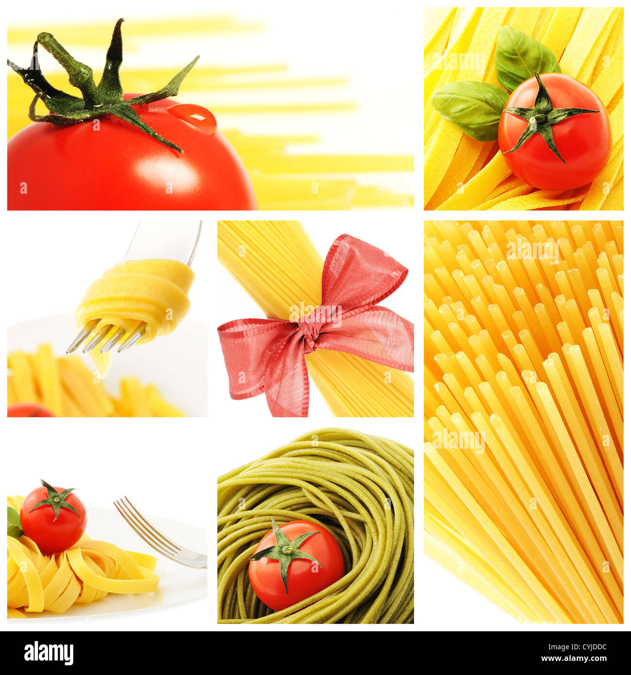 Healthy tasty italian food collage hi-res stock photography and images ...