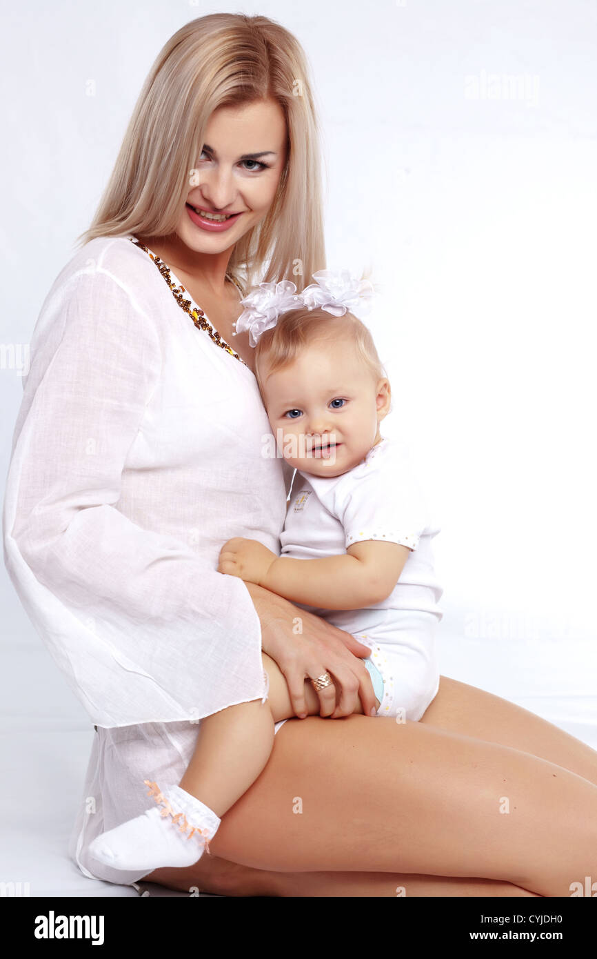 Mother with baby Stock Photo - Alamy