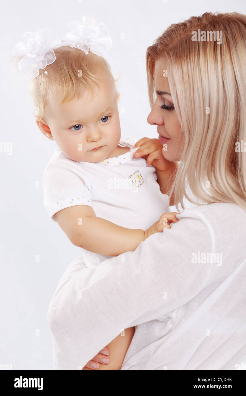 Mother with baby Stock Photo - Alamy