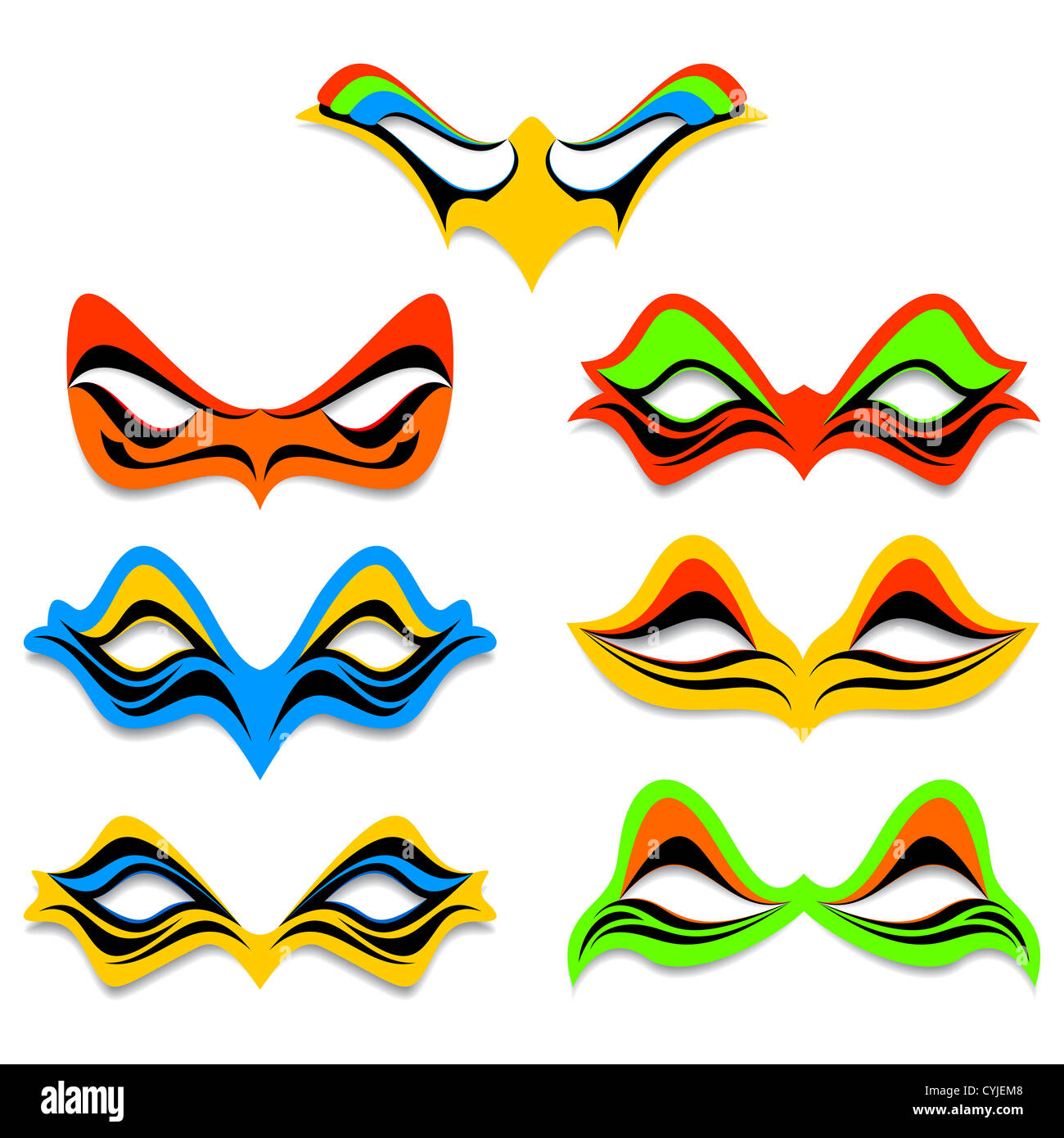 Fox mask Cut Out Stock Images & Pictures - Alamy