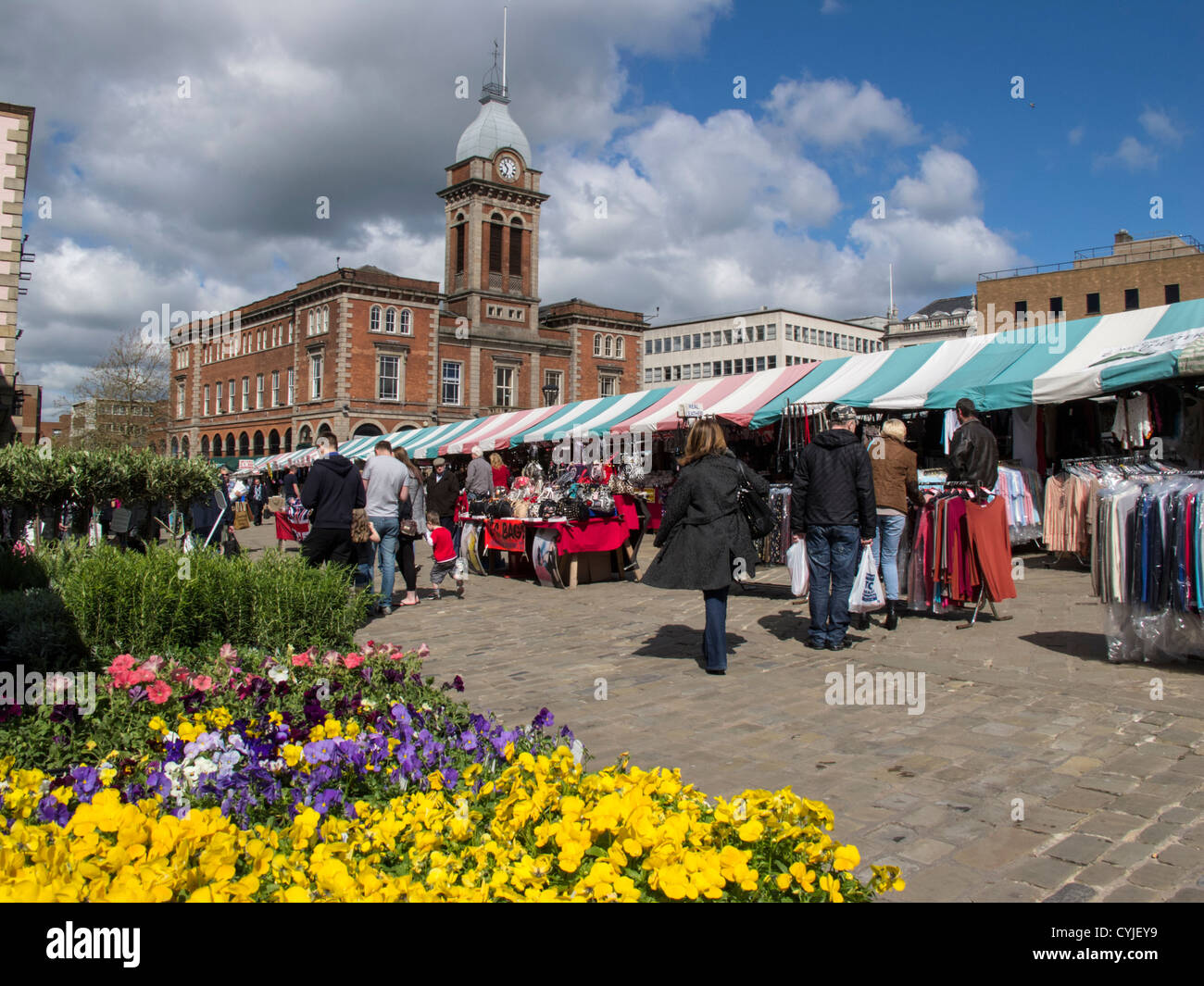 Market Stalls Chesterfield High Resolution Stock Photography and Images ...