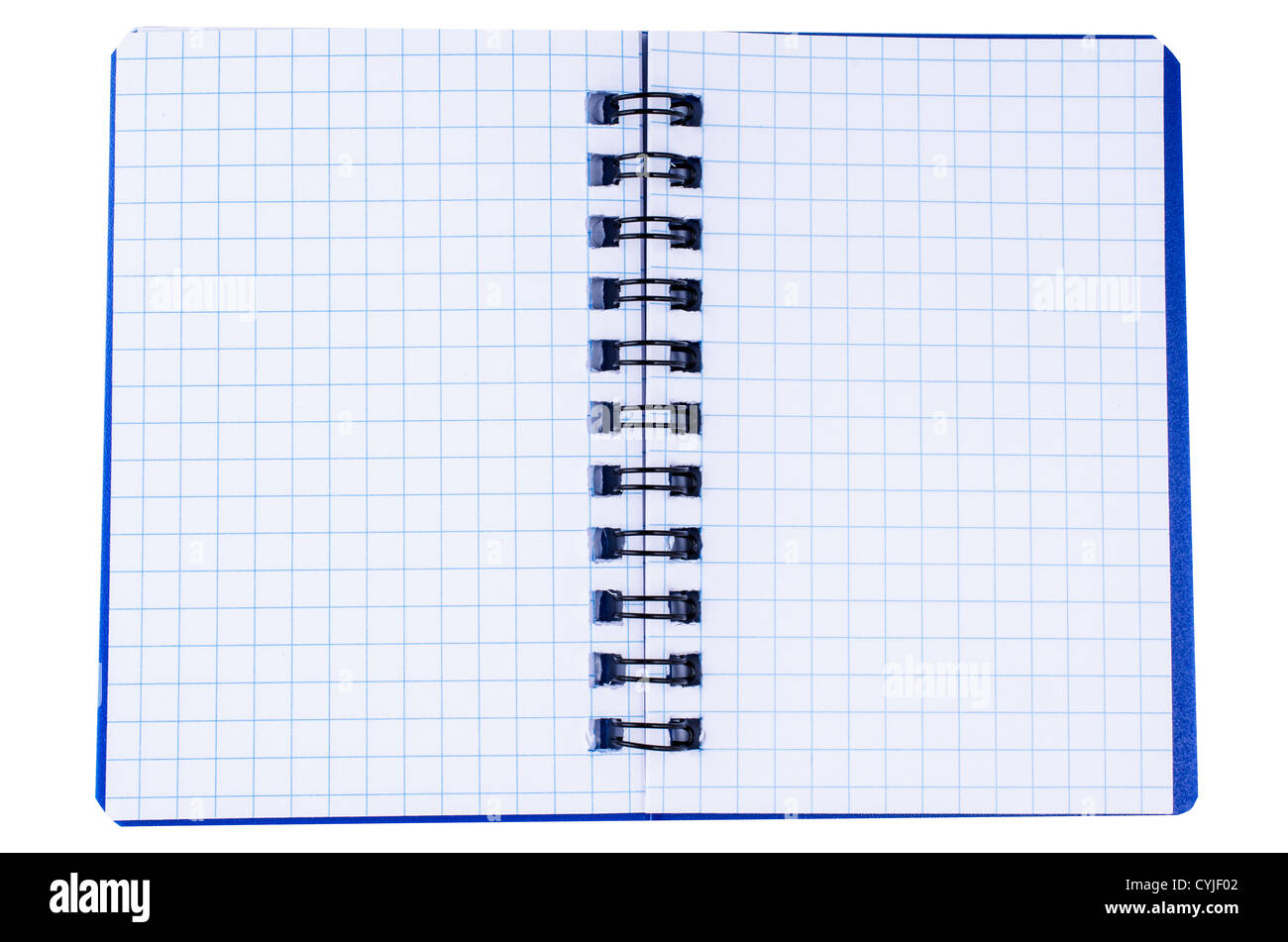 Spiral notepad isolated Stock Photo - Alamy