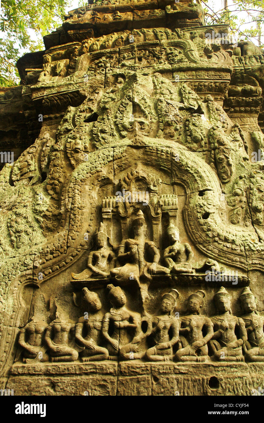 Cambodia, Angkor Wat The largest temple complex in the world Stock ...