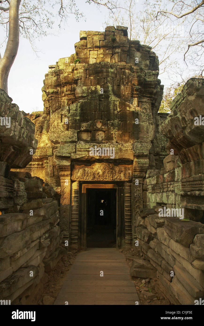 Cambodia, Angkor Wat The largest temple complex in the world Stock ...