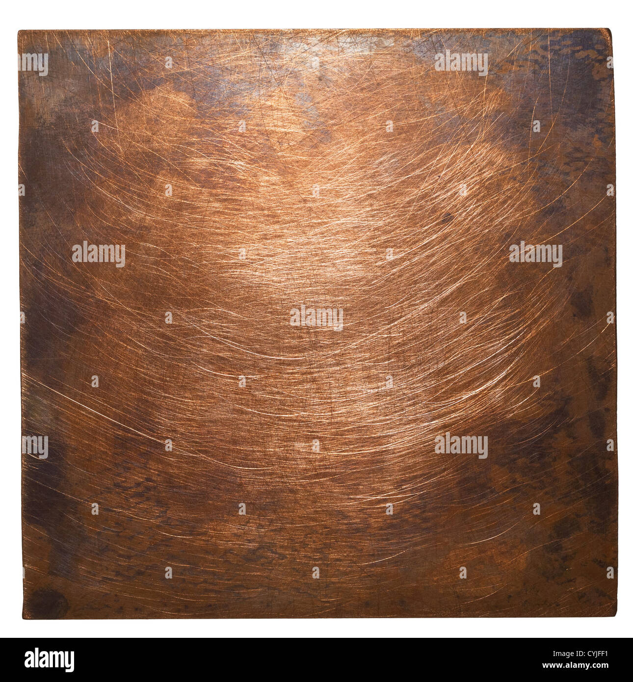 Copper plate texture, old metal background Stock Photo - Alamy