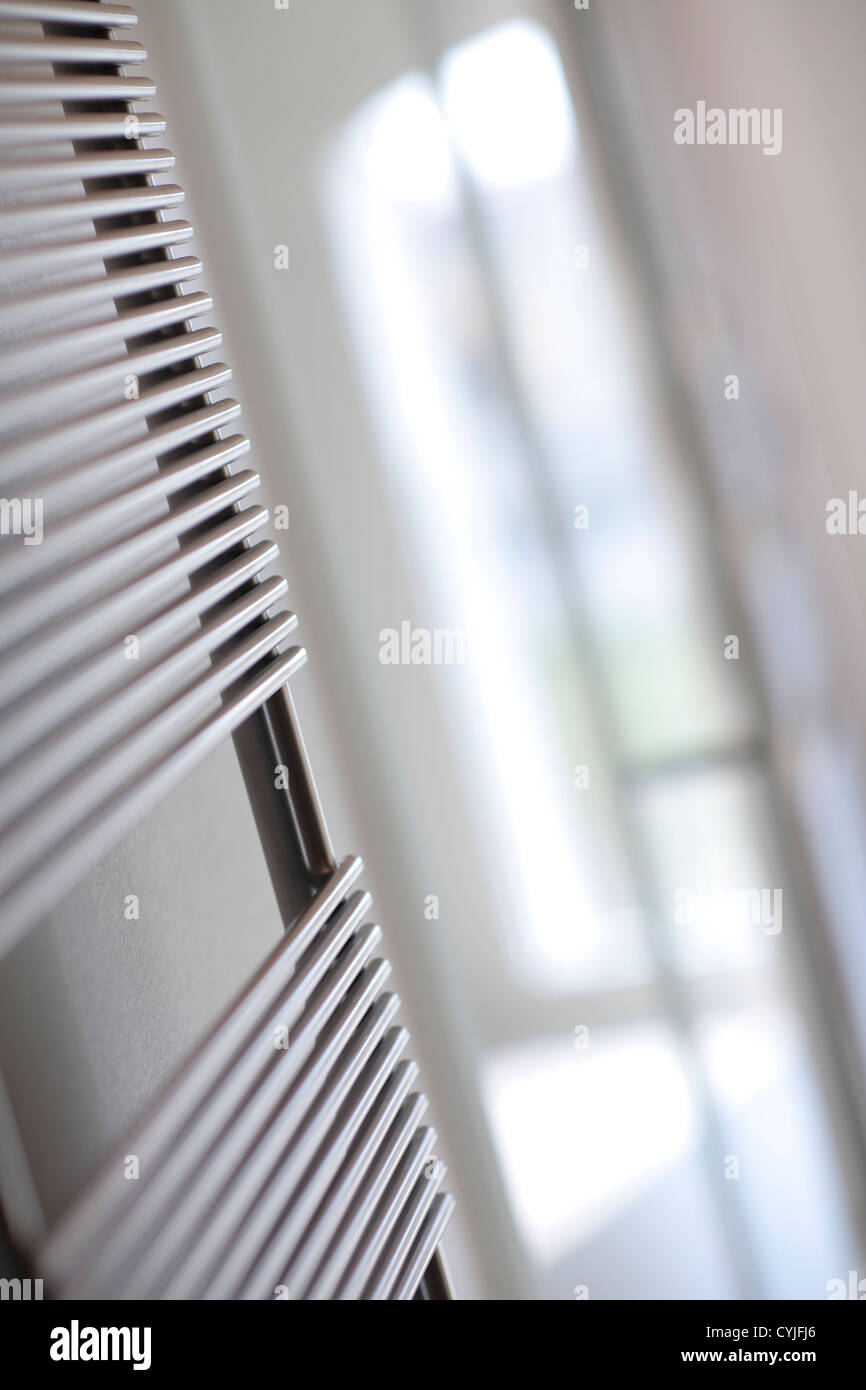 close up of a modern radiator of a bathroom Stock Photo - Alamy