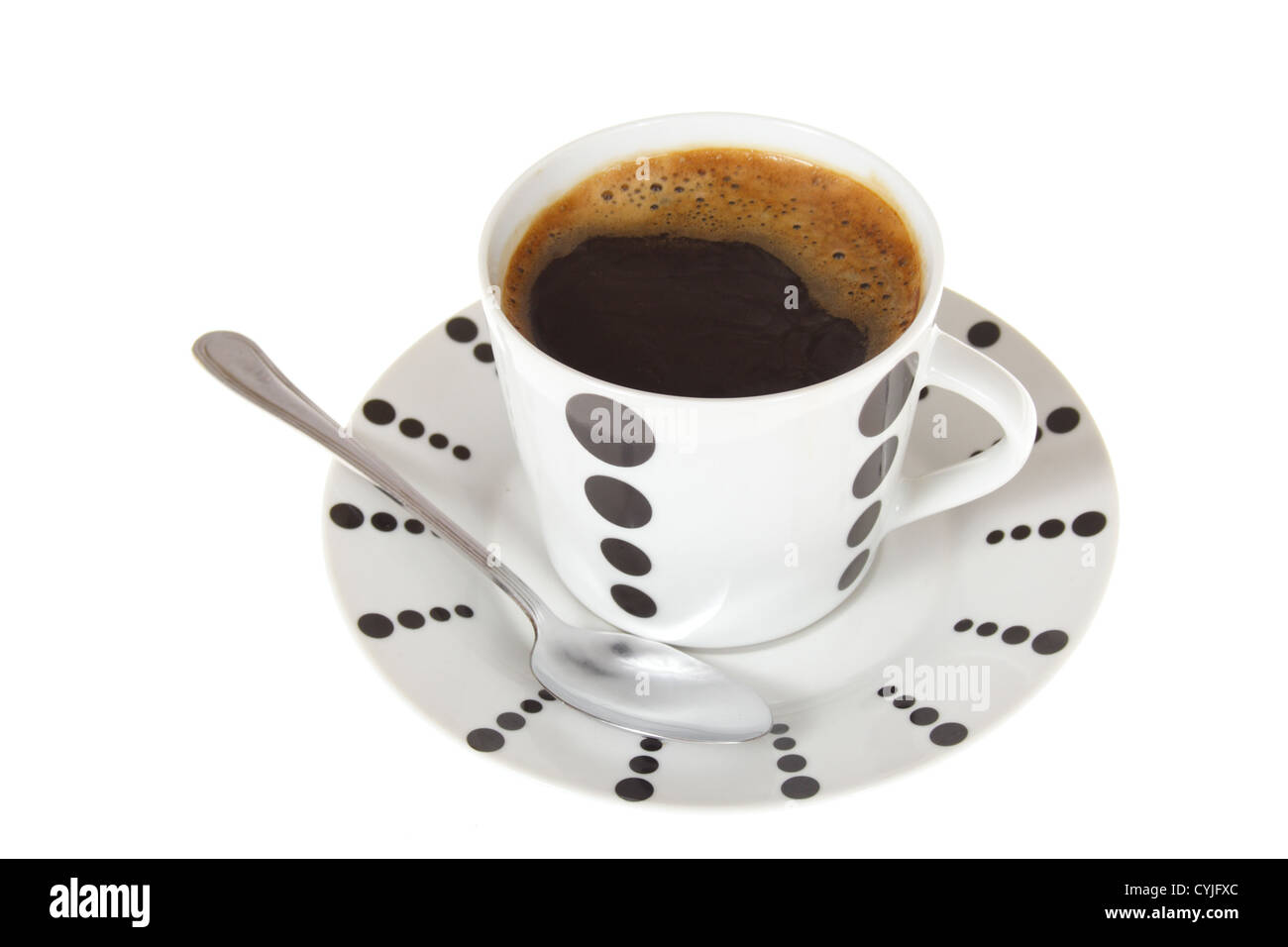 Coffee cup, photo on the white background Stock Photo - Alamy