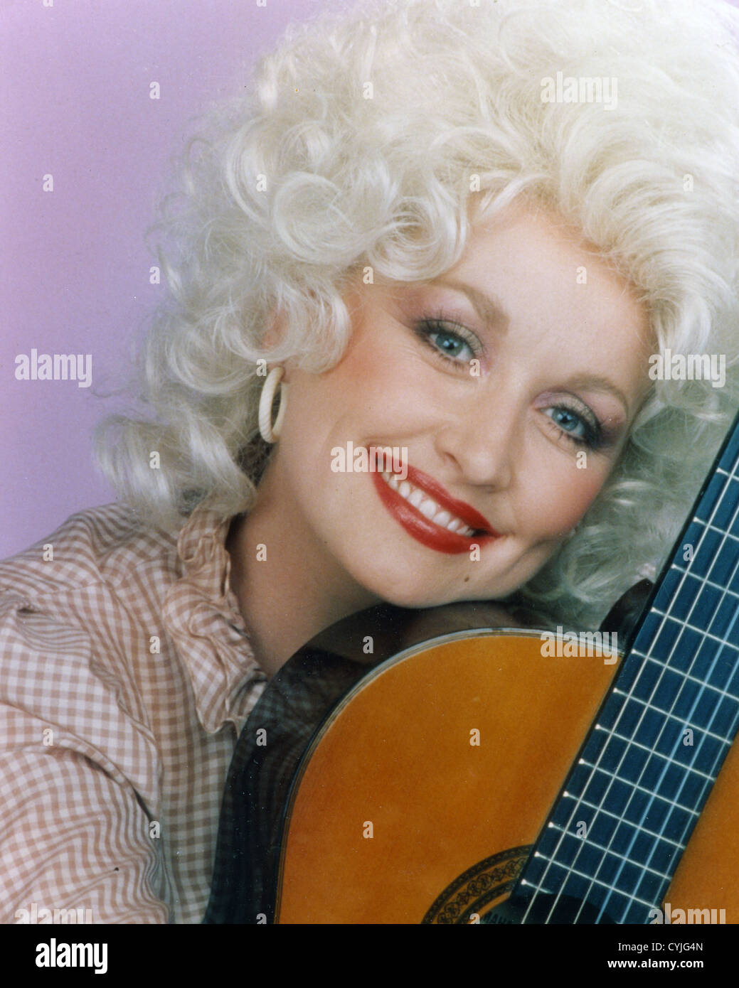 DOLLY PARTON Promotional photo of US Country musician about 1982 Stock ...
