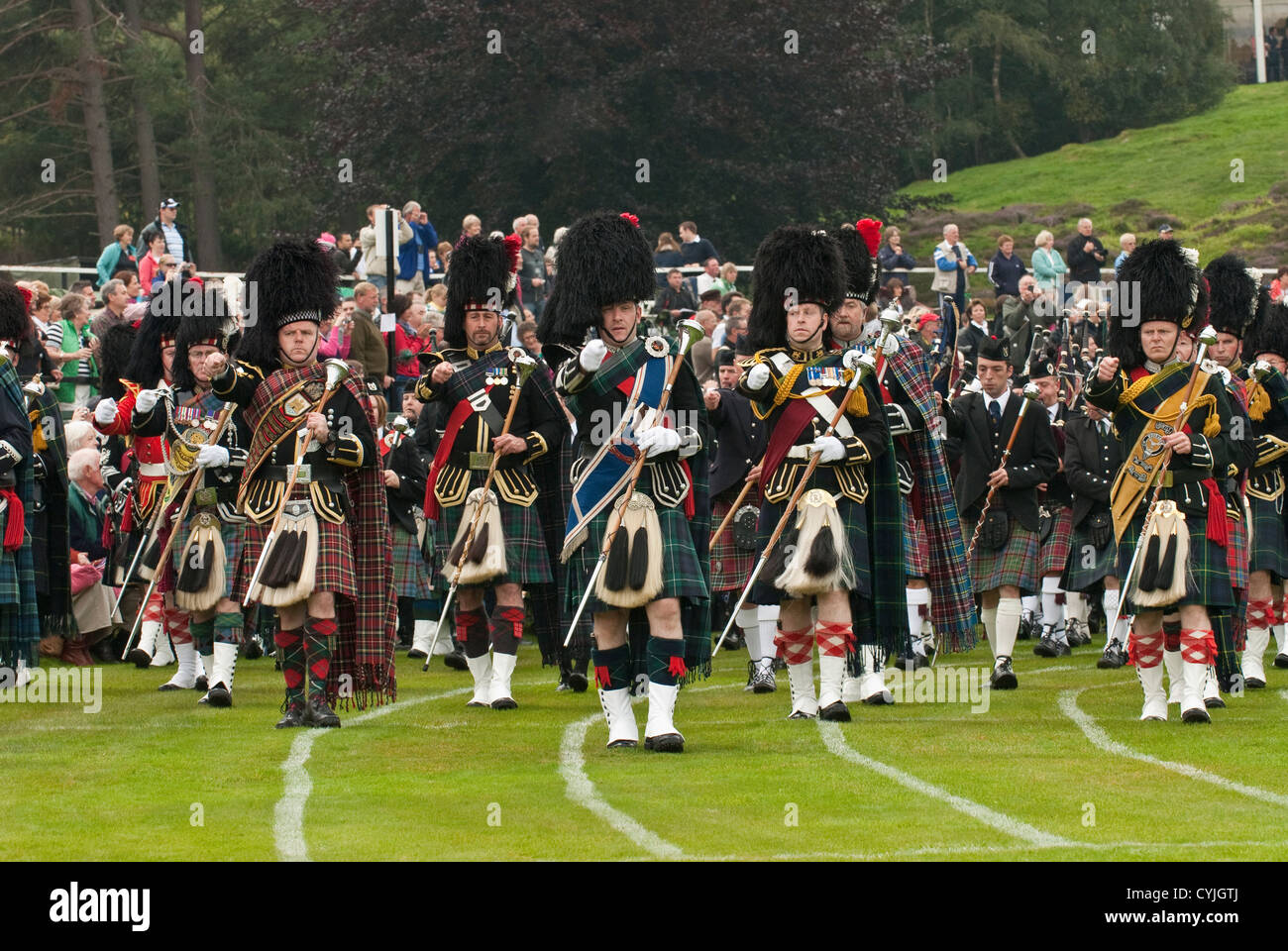 Massed Pipes And Drums Stock Photos & Massed Pipes And Drums Stock ...