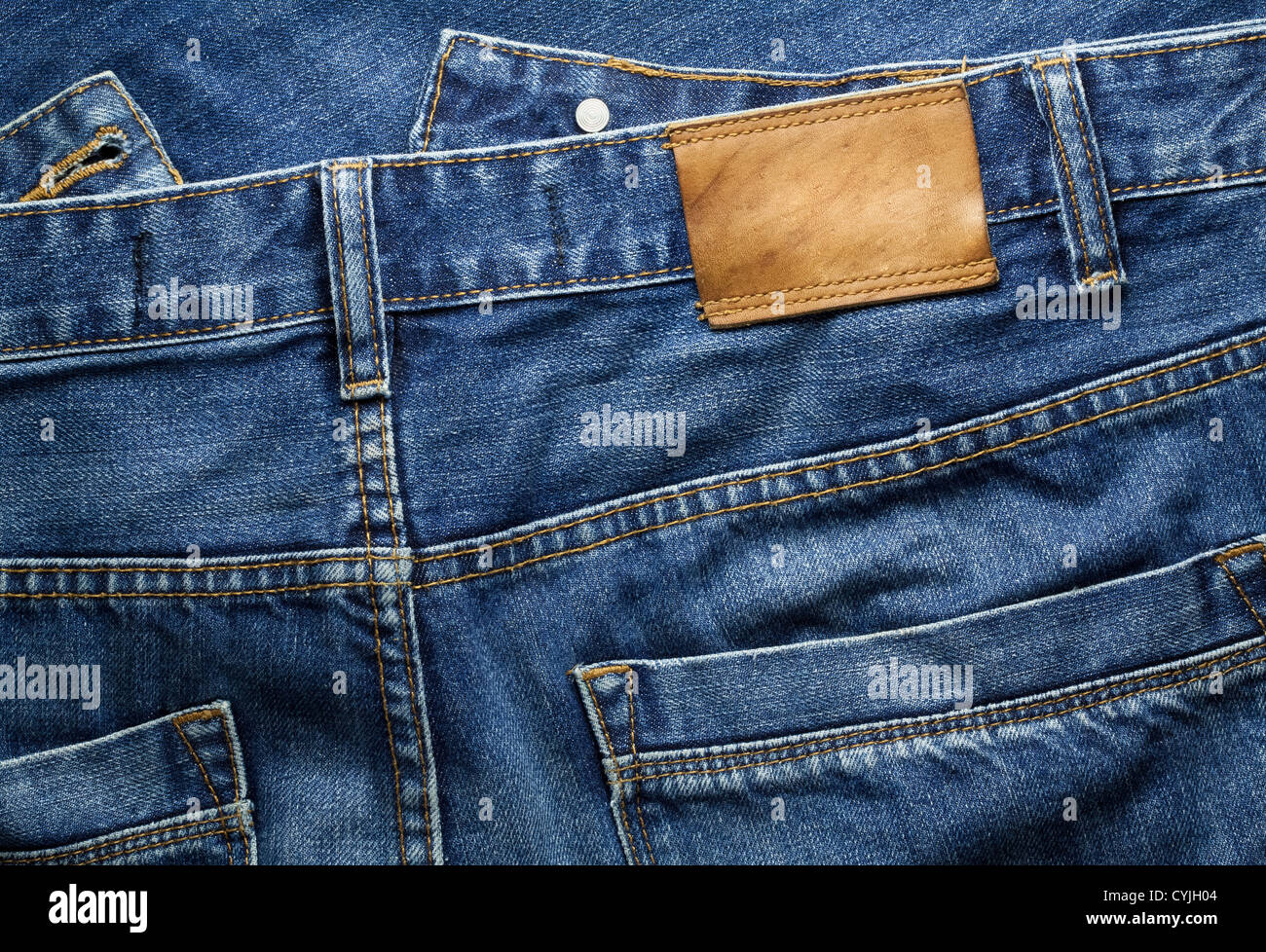 Blue jeans trousers Stock Photo - Alamy