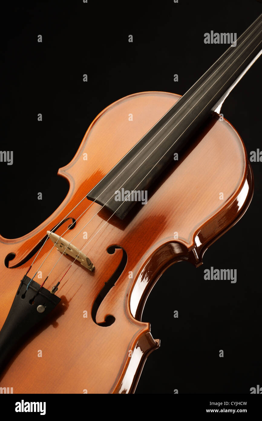 Elegant shot of a violin Stock Photo - Alamy