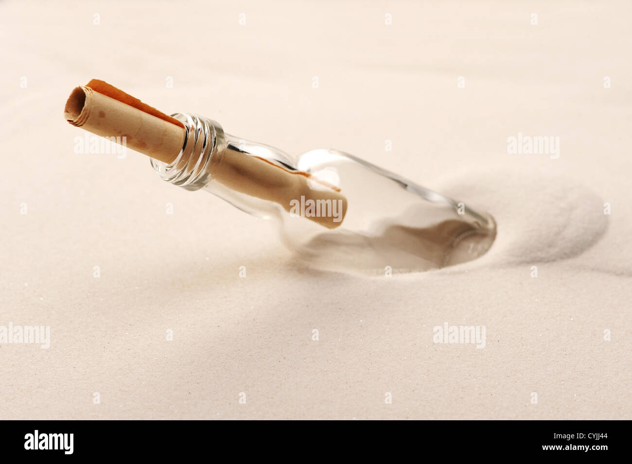 message in a bottle Stock Photo - Alamy