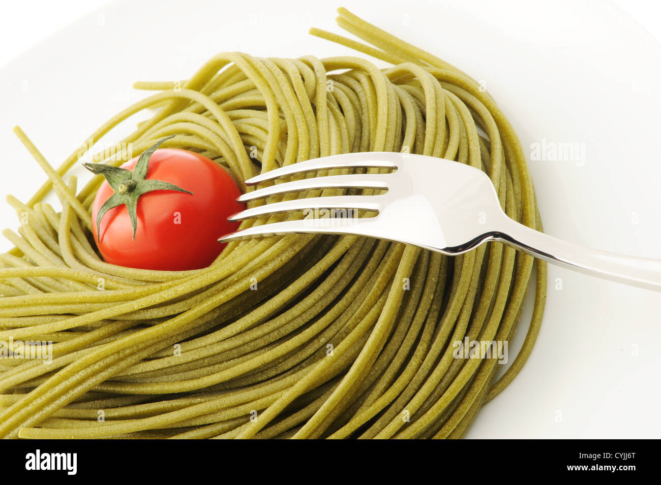 Italian pasta dish, food photo Stock Photo - Alamy