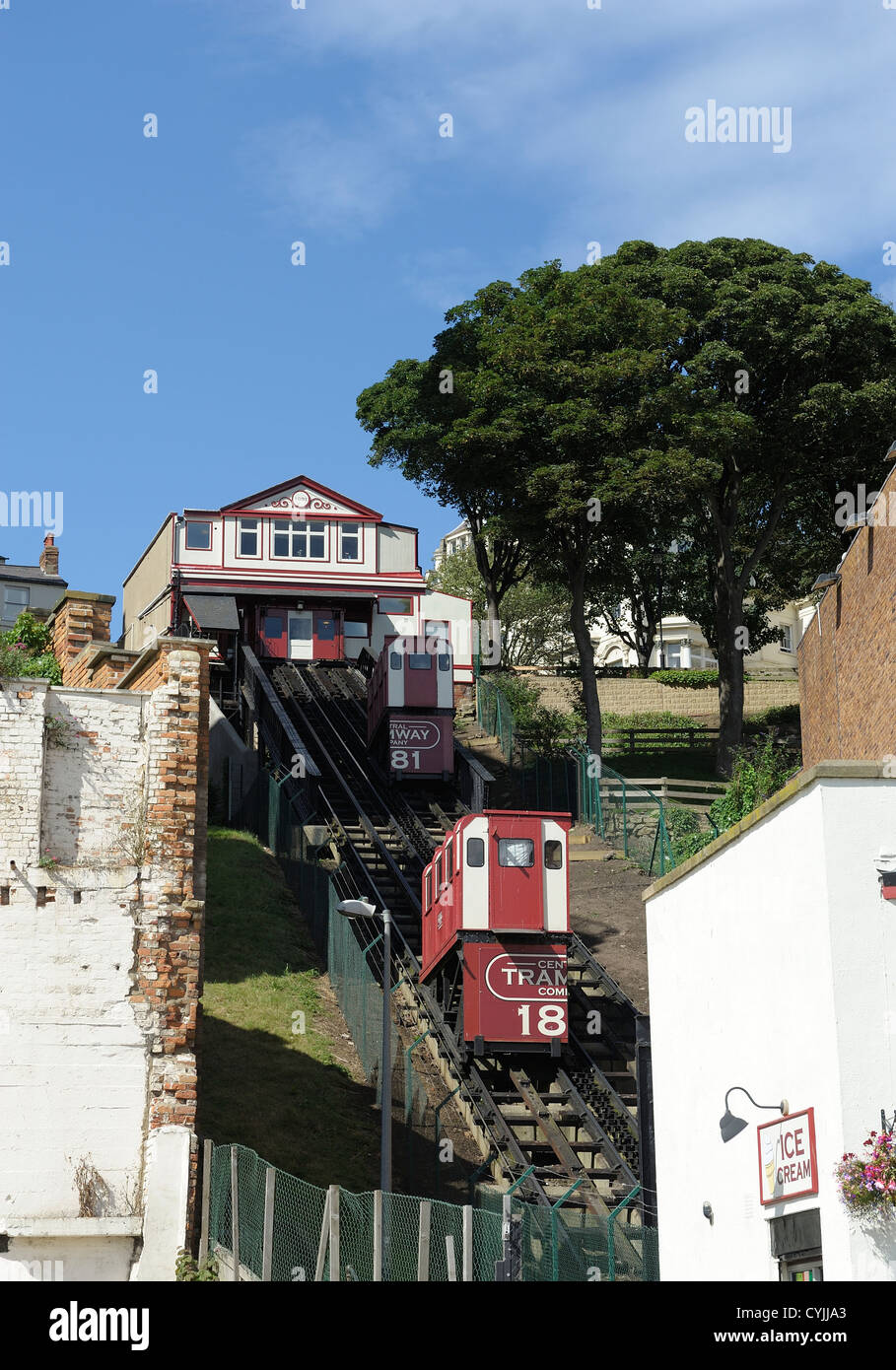 Scarborough tramway hi-res stock photography and images - Alamy