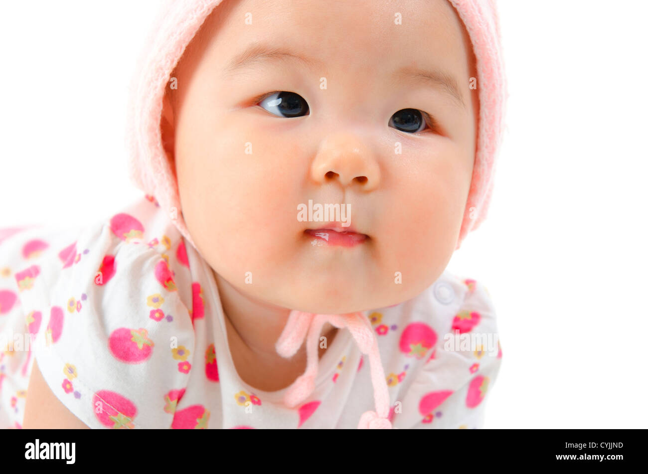 Close up Asian mixed race baby girl Stock Photo - Alamy