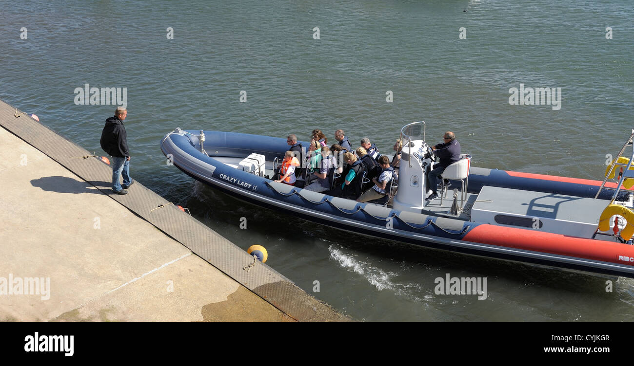 Scarborough speedboat hi-res stock photography and images - Alamy