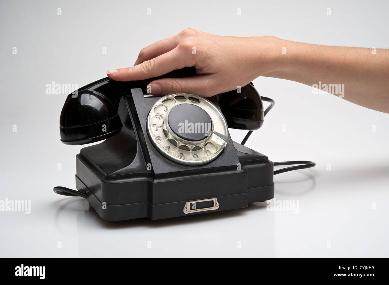 Old handset hi-res stock photography and images - Alamy
