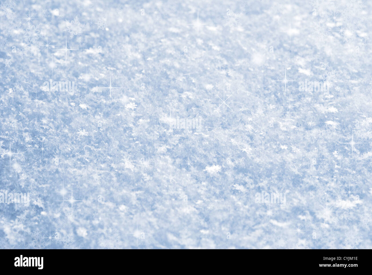 Snow background closeup with sparkles Stock Photo - Alamy