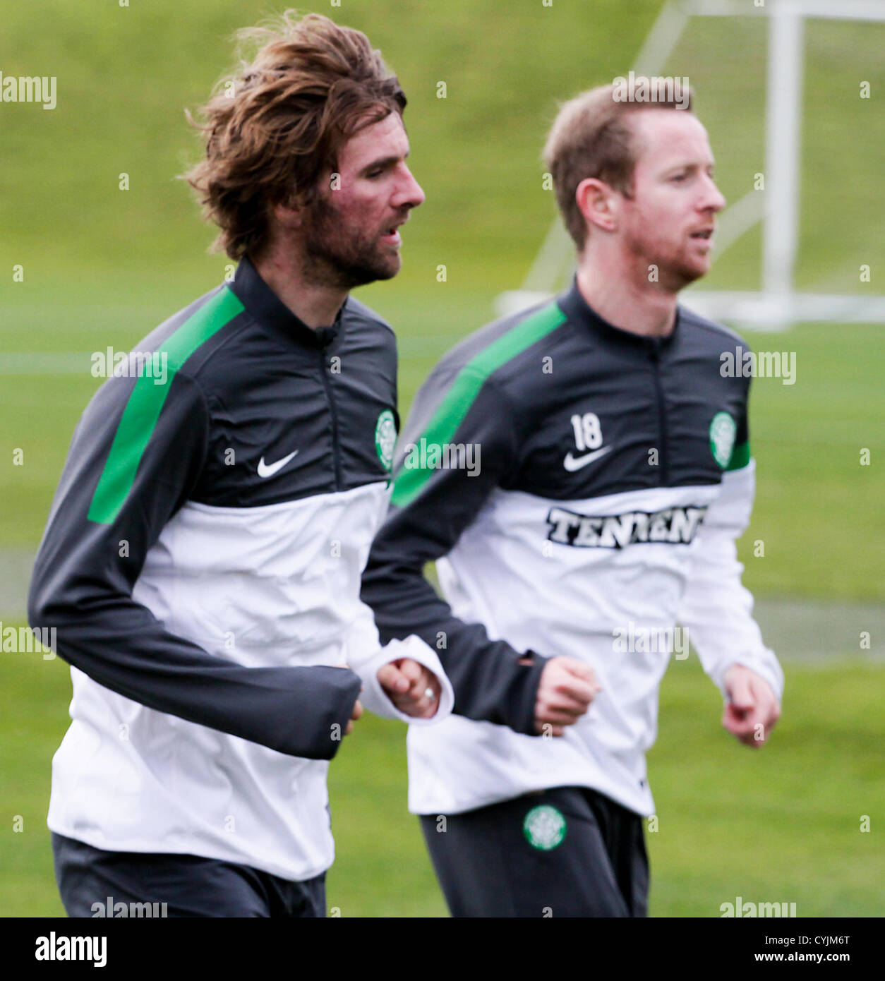 06.11.2012 Lennoxtown, Scotland. Paddy McCourt during the Celtic ...