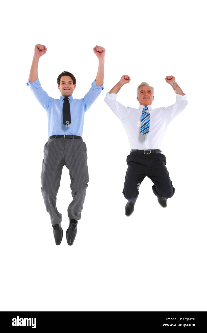 Looking rejoicing Cut Out Stock Images & Pictures - Alamy