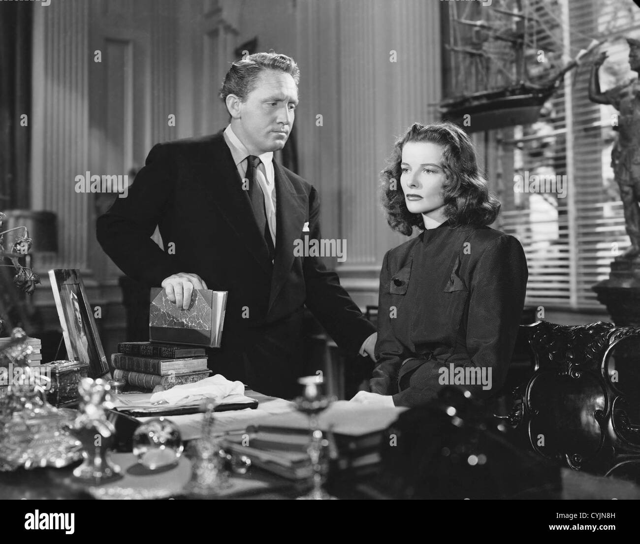 Katharine Hepburn; Spencer Tracy Keeper of the Flame 1942 Director ...