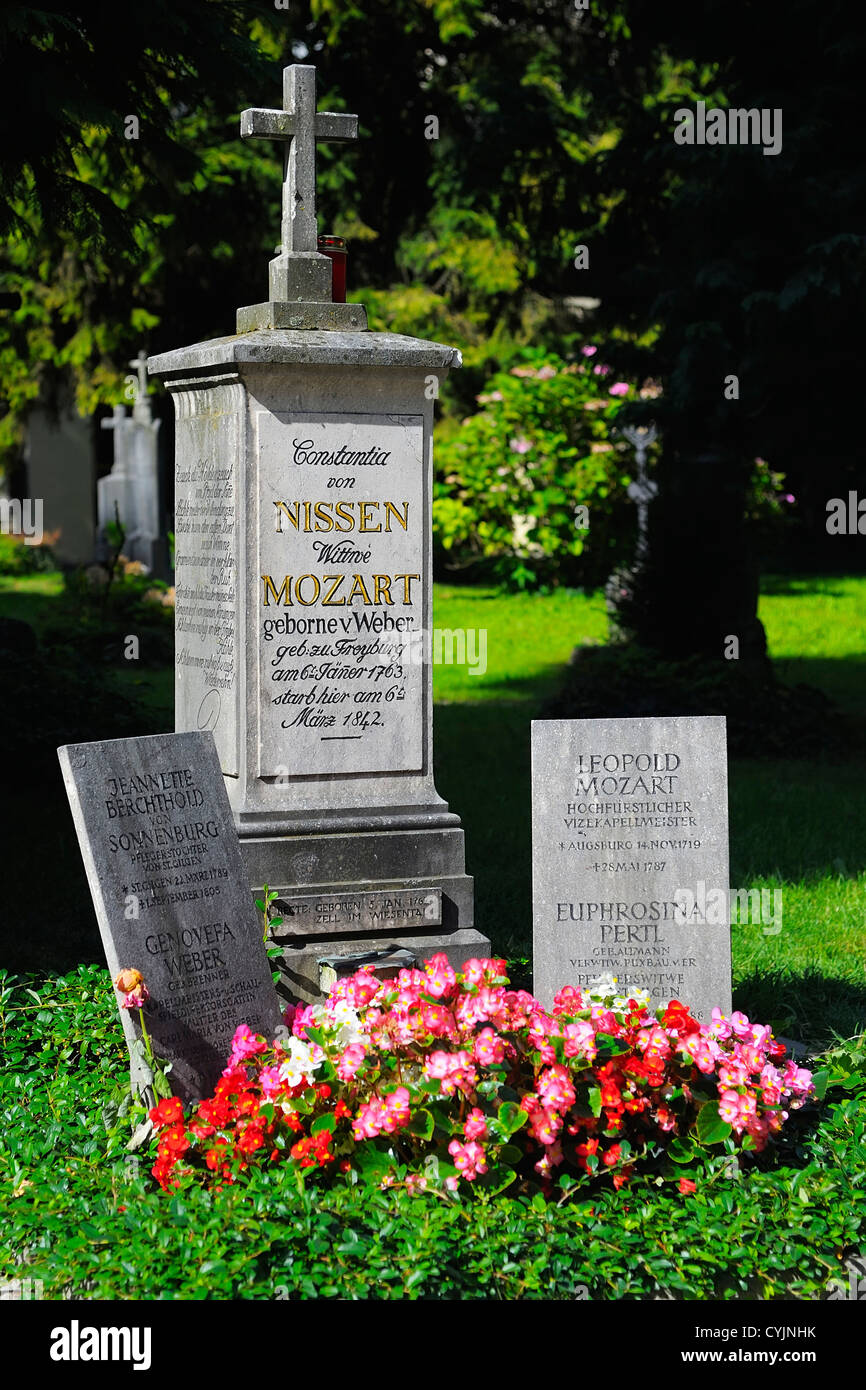 Mozart grave hi-res stock photography and images - Alamy