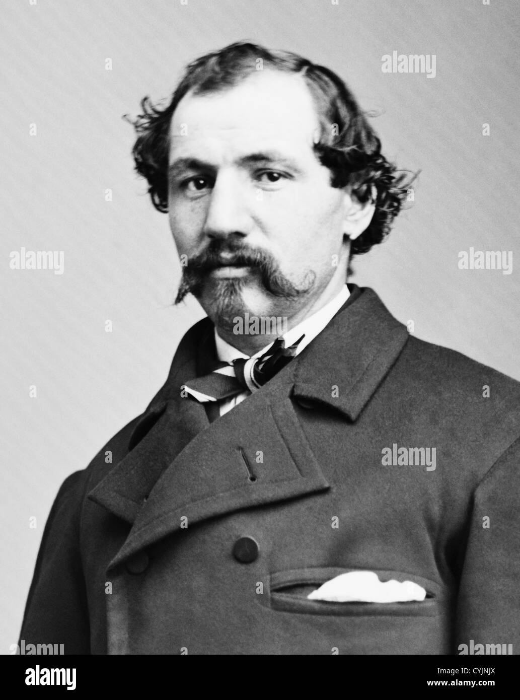 Vintage photo of Irish-American boxer Joe Coburn (1835 - 1890). Coburn ...