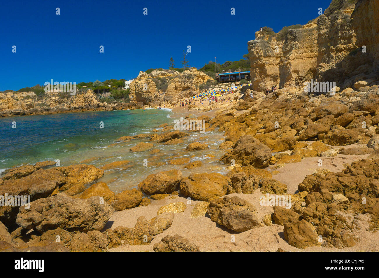 Do Castelo Beach, Albufeira, Praia Do Castelo, Algarve, Portugal ...