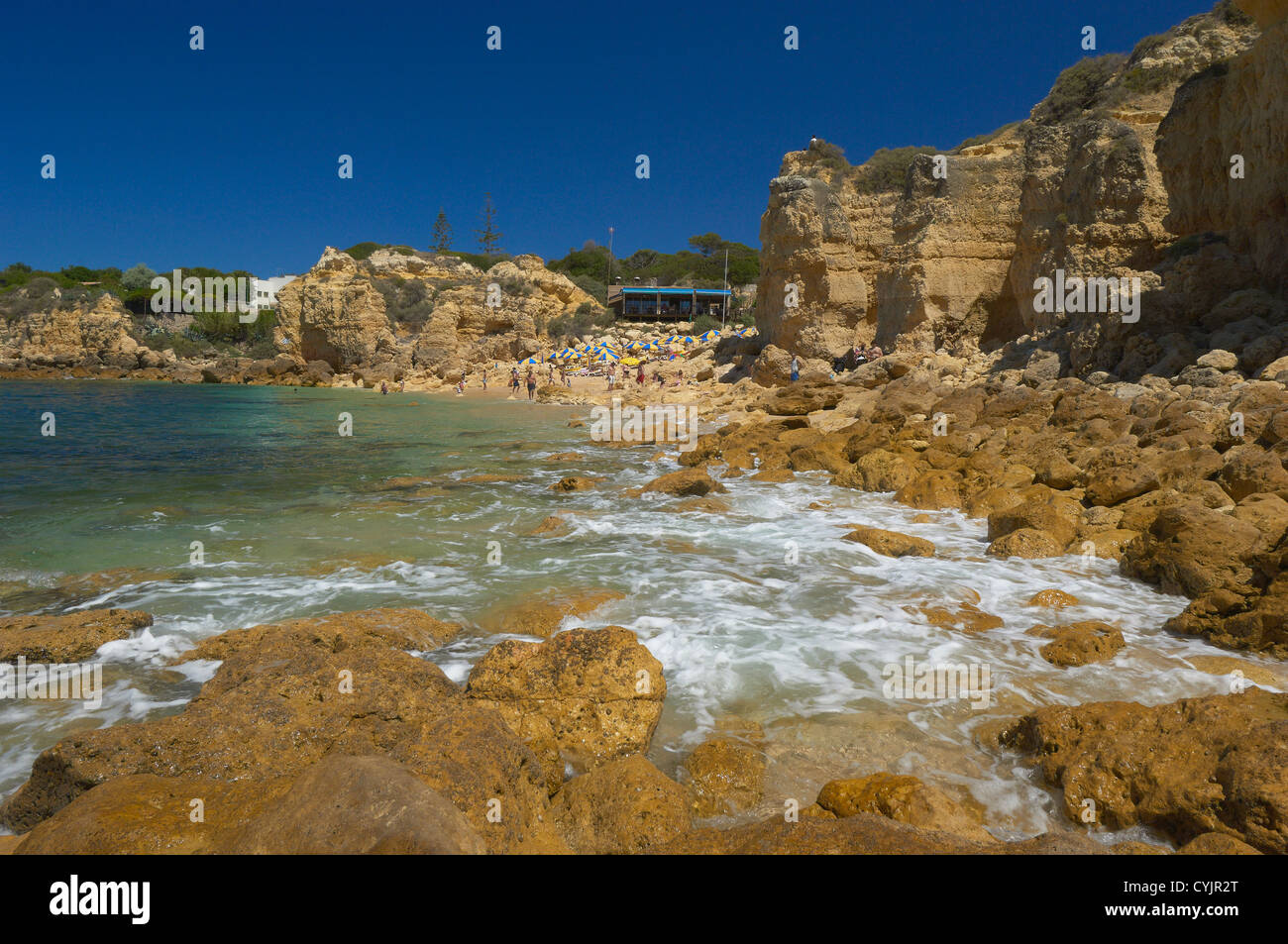 Do Castelo Beach, Albufeira, Praia Do Castelo, Algarve, Portugal ...
