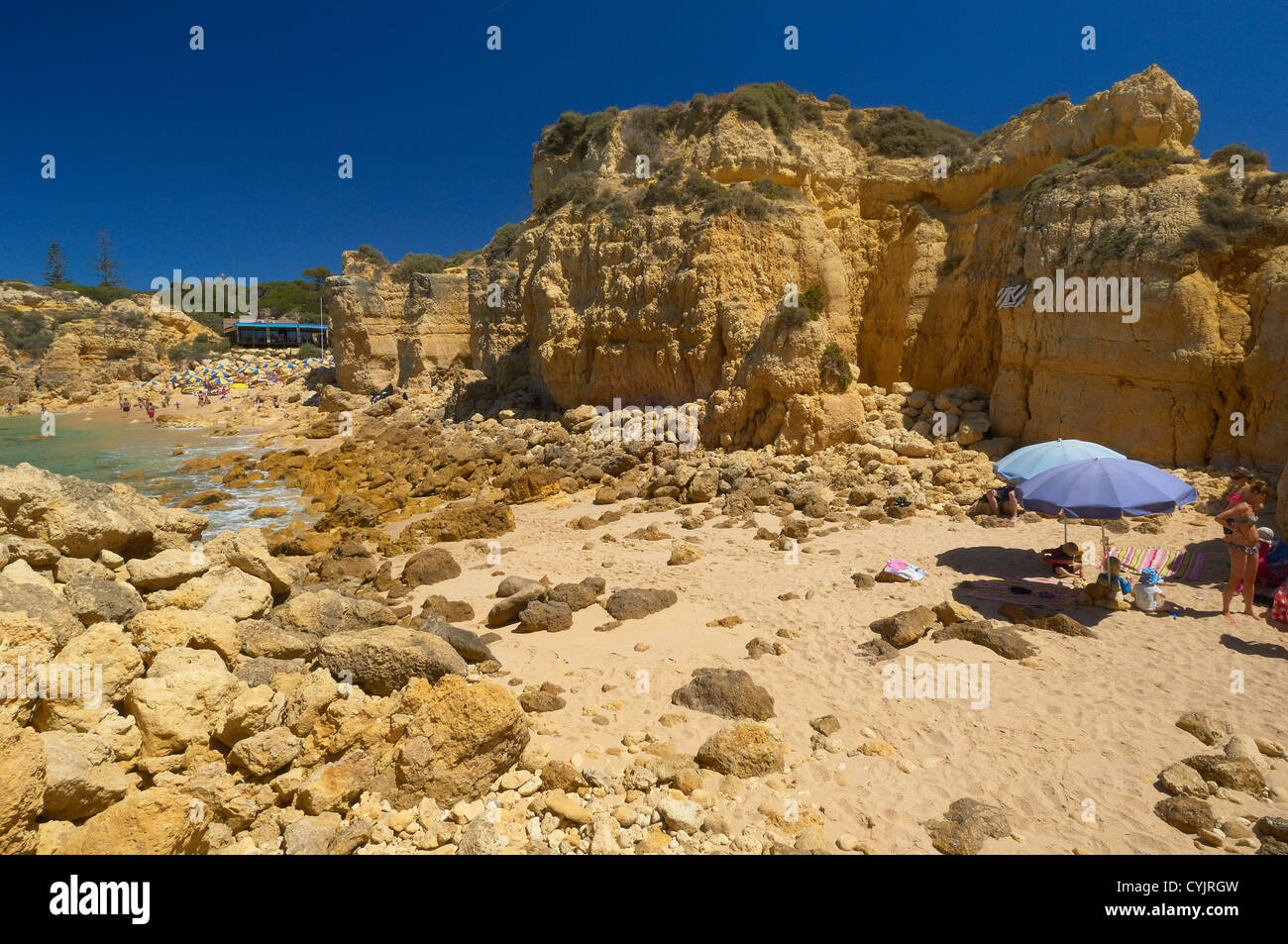 Do Castelo Beach, Albufeira, Praia Do Castelo, Algarve, Portugal ...