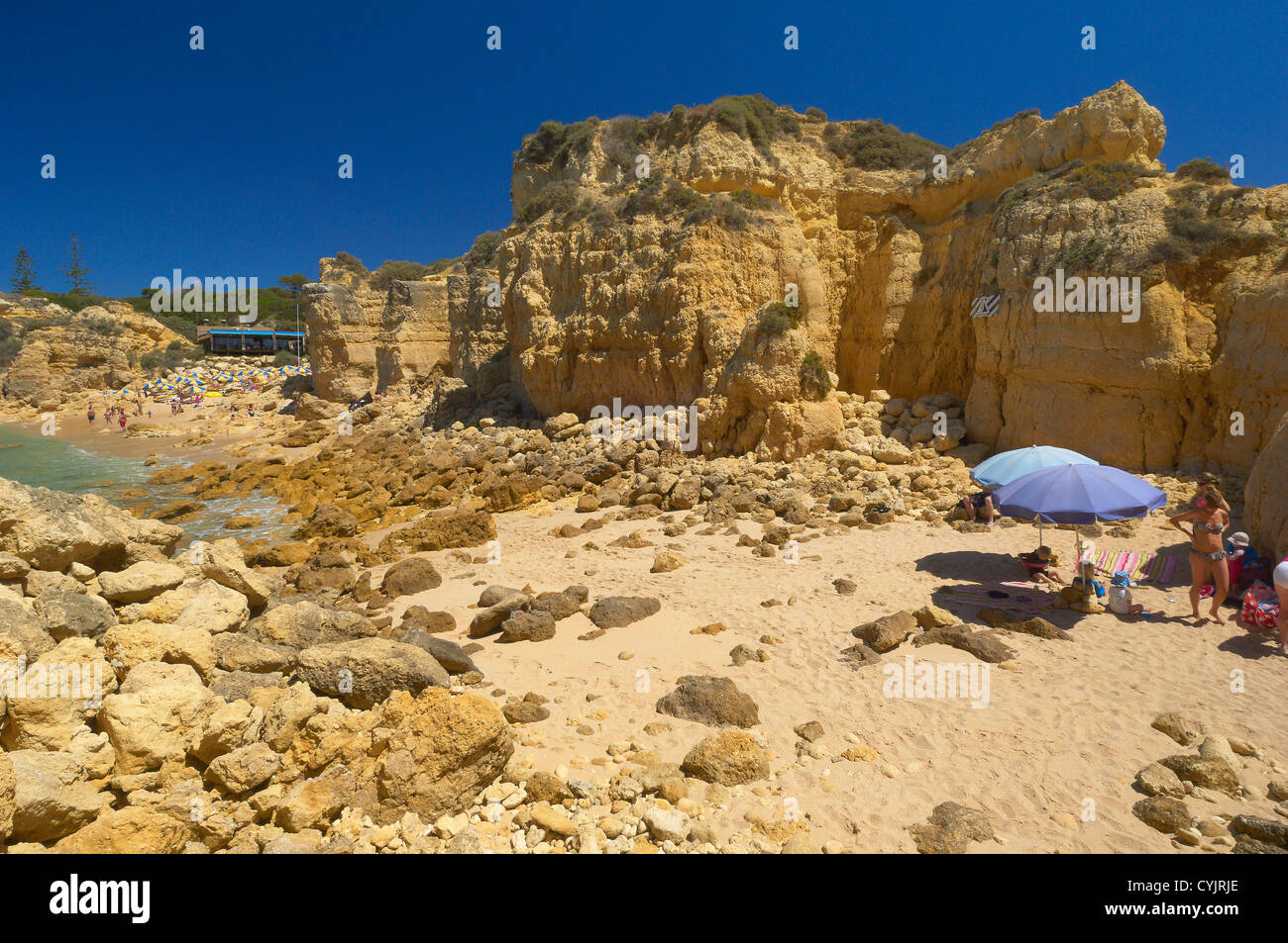 Do Castelo Beach, Albufeira, Praia Do Castelo, Algarve, Portugal ...