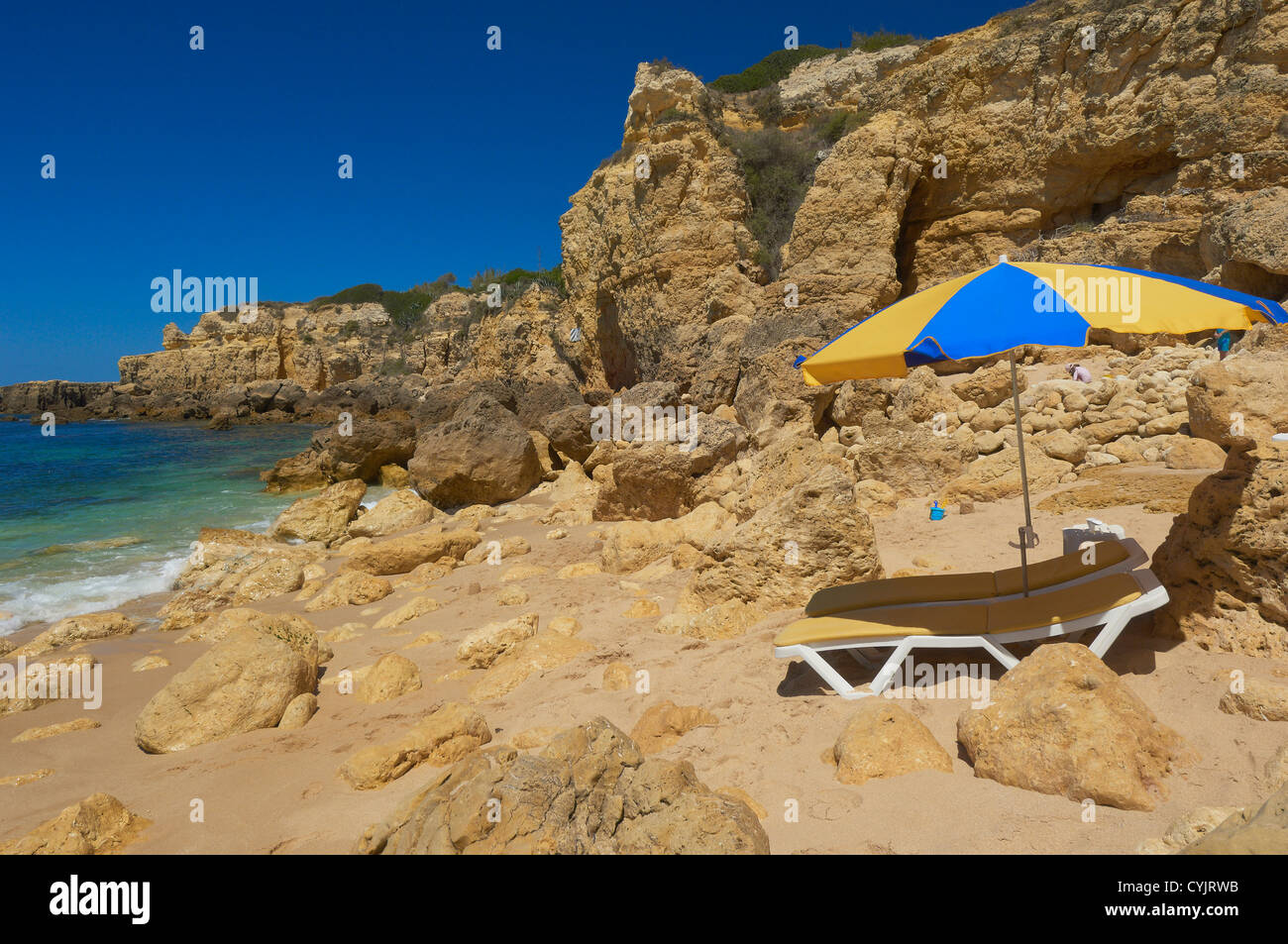 Do Castelo Beach, Albufeira, Praia Do Castelo, Algarve, Portugal ...