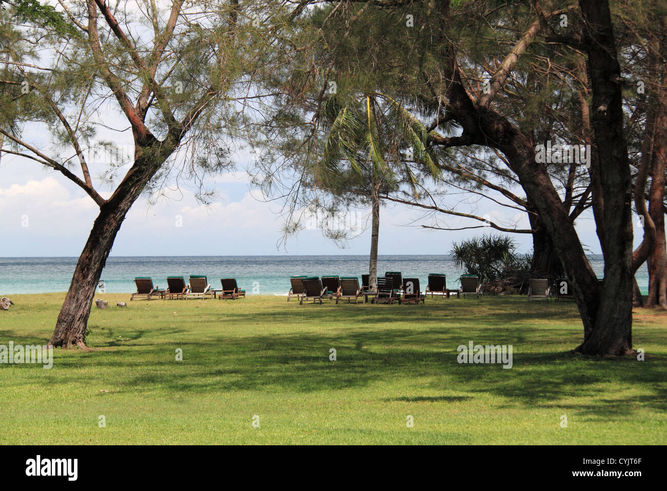 Borneo garden seaview room hi-res stock photography and images - Alamy