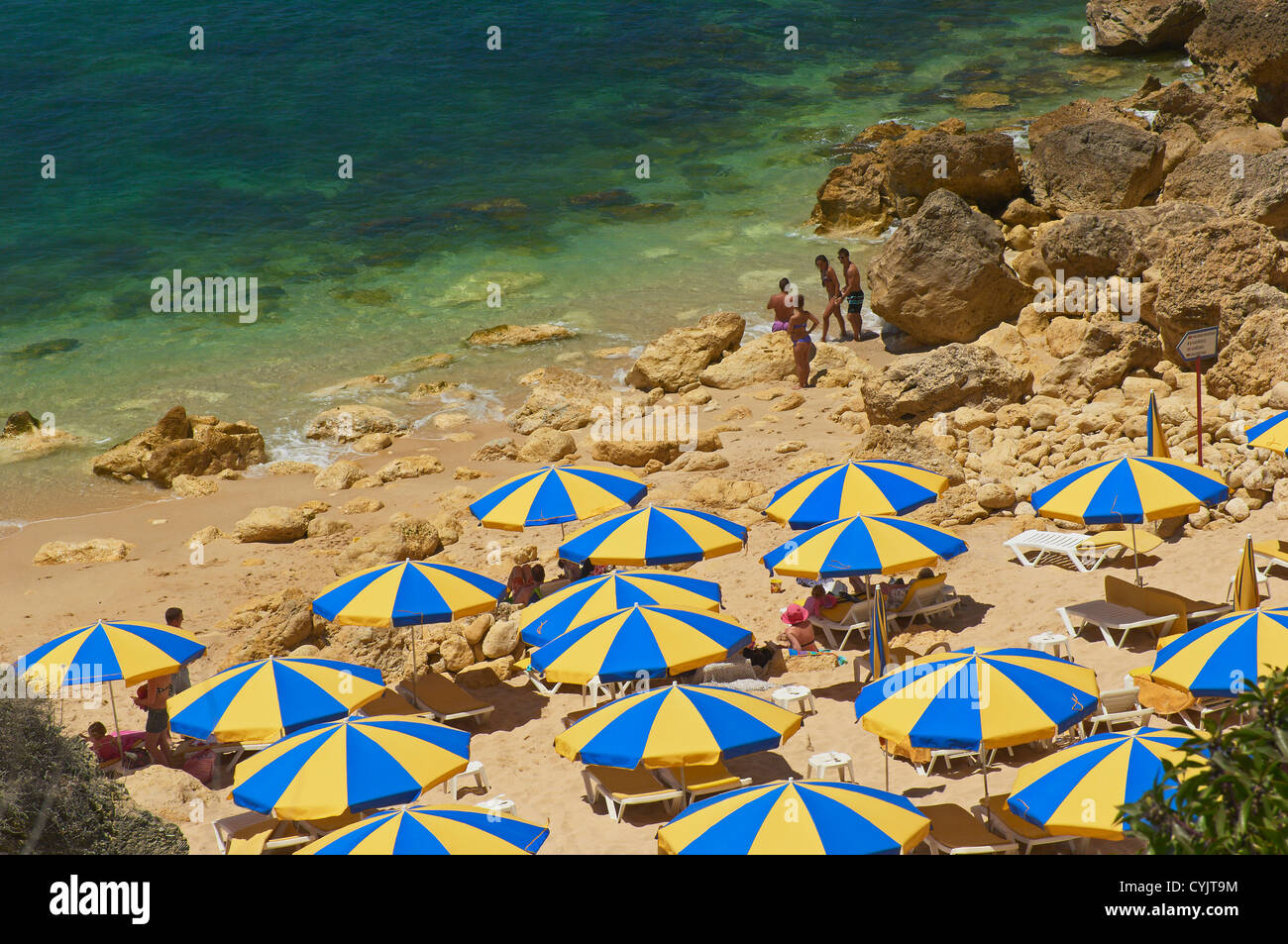 Do Castelo Beach, Albufeira, Praia Do Castelo, Algarve, Portugal ...