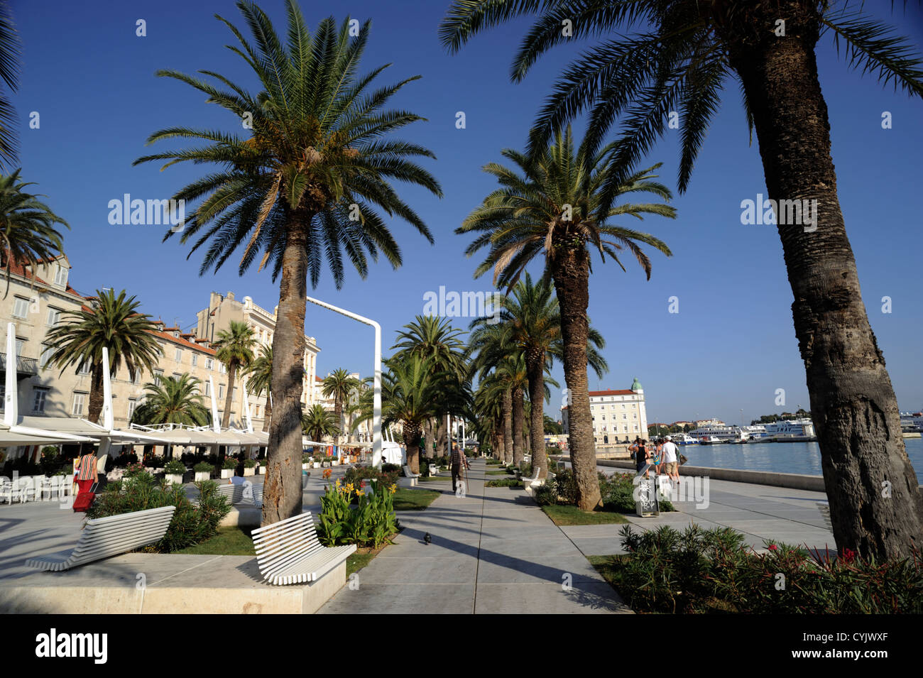 Croatian sidewalk hi-res stock photography and images - Alamy