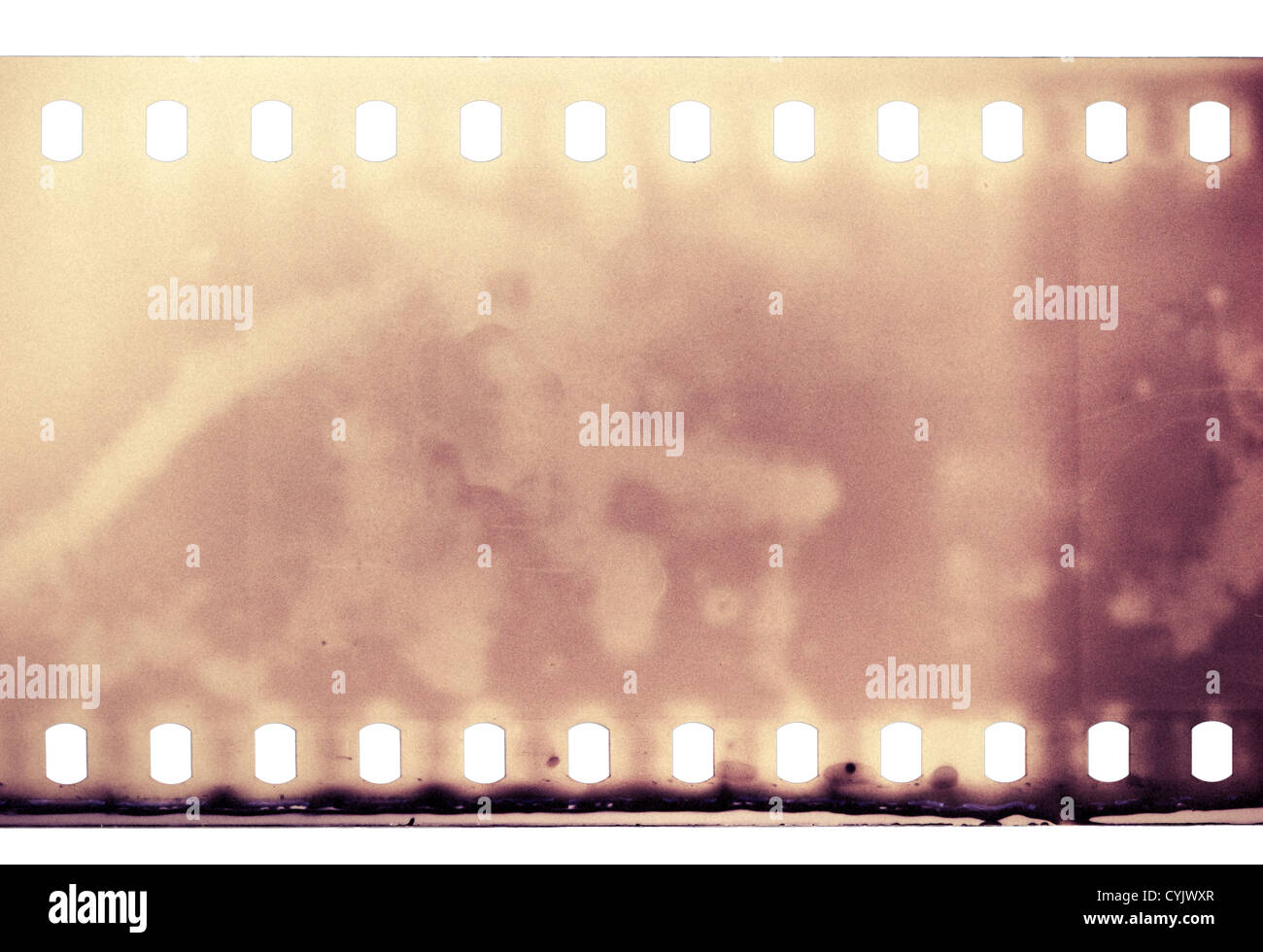 Blank grained film strip texture Stock Photo - Alamy