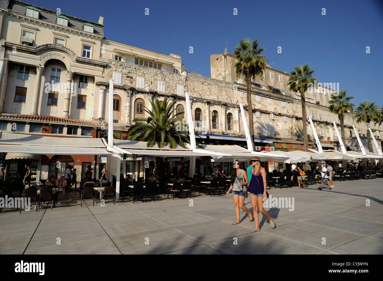 Croatia, Split, Diocletian Palace Stock Photo - Alamy