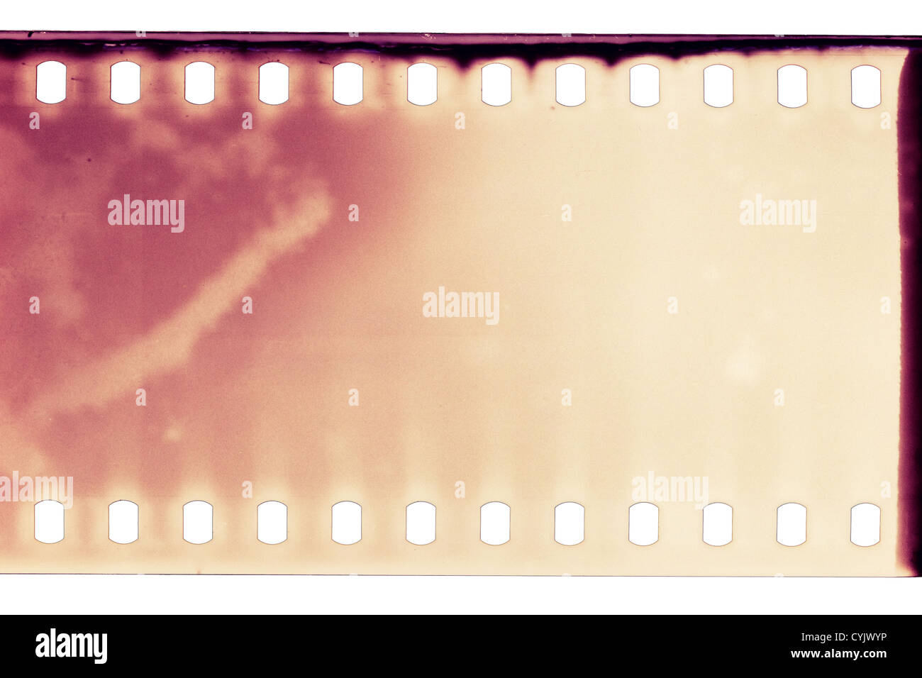 Blank grained film strip texture Stock Photo - Alamy
