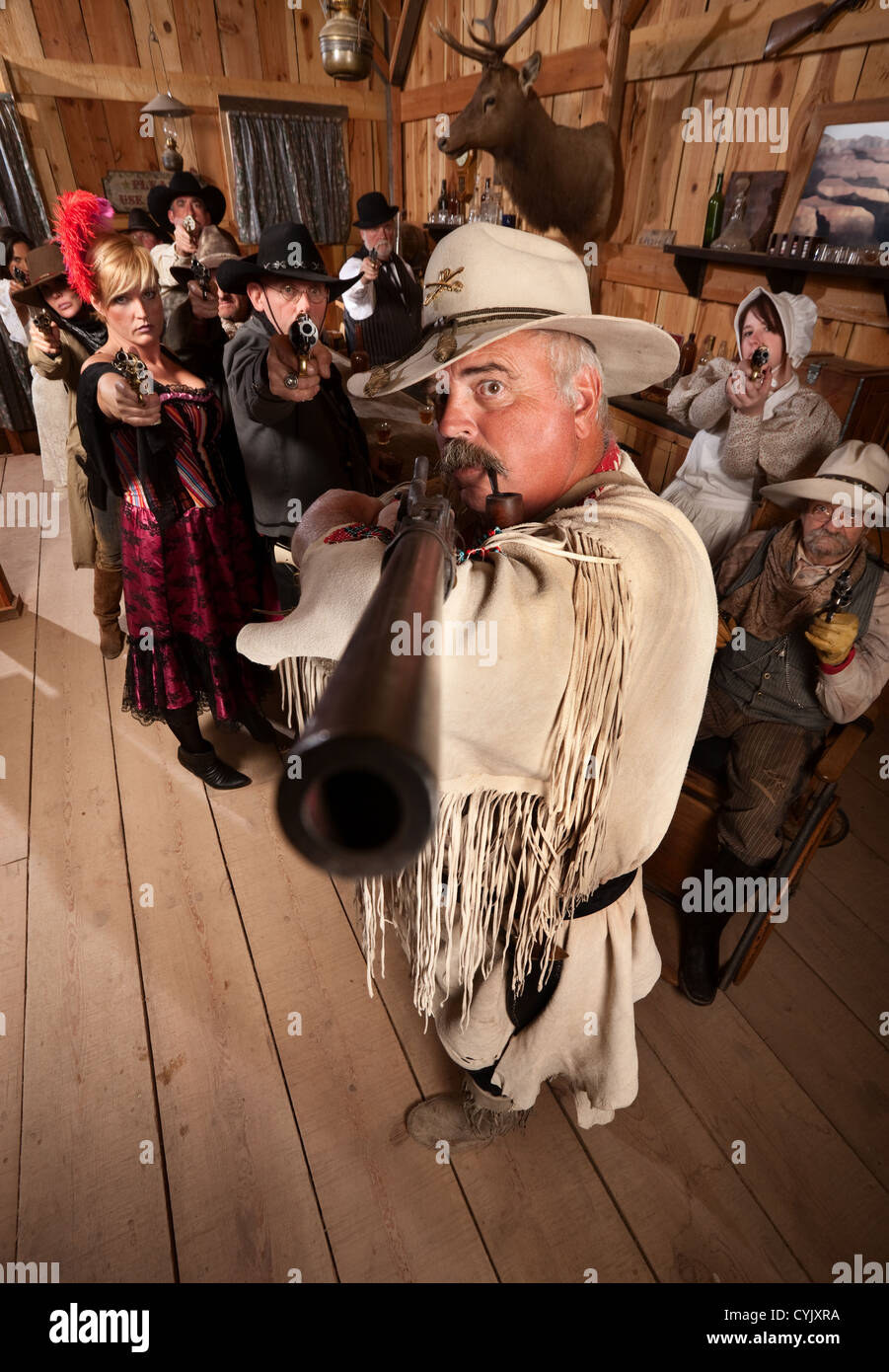 Old west cowboy hi-res stock photography and images - Alamy