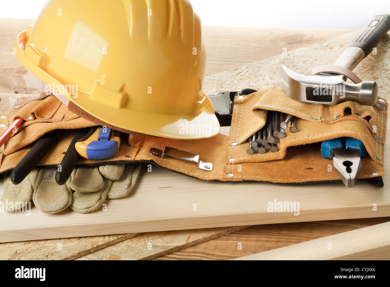 Tool belt hi-res stock photography and images - Alamy