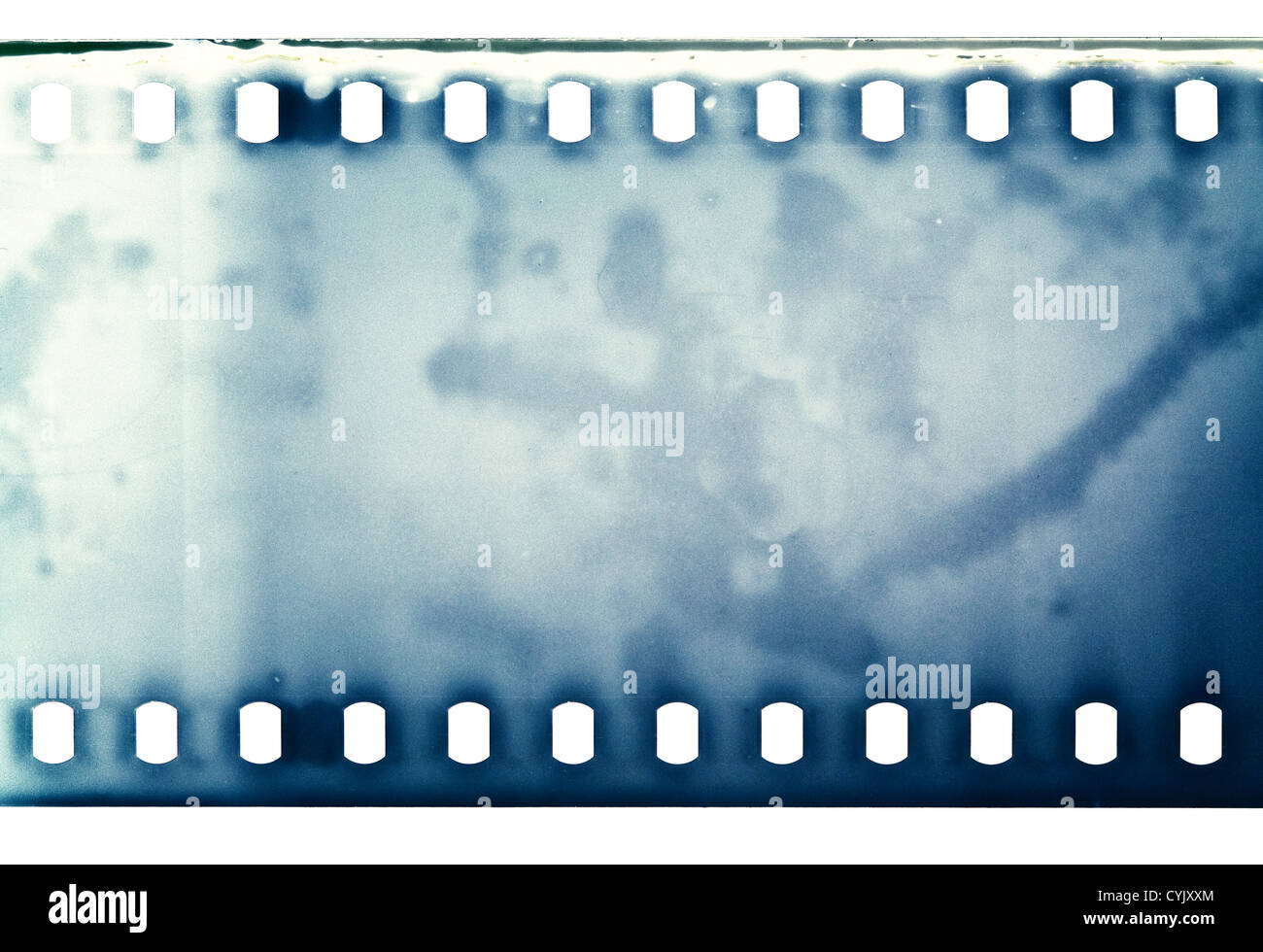 Blank grained film strip texture Stock Photo - Alamy