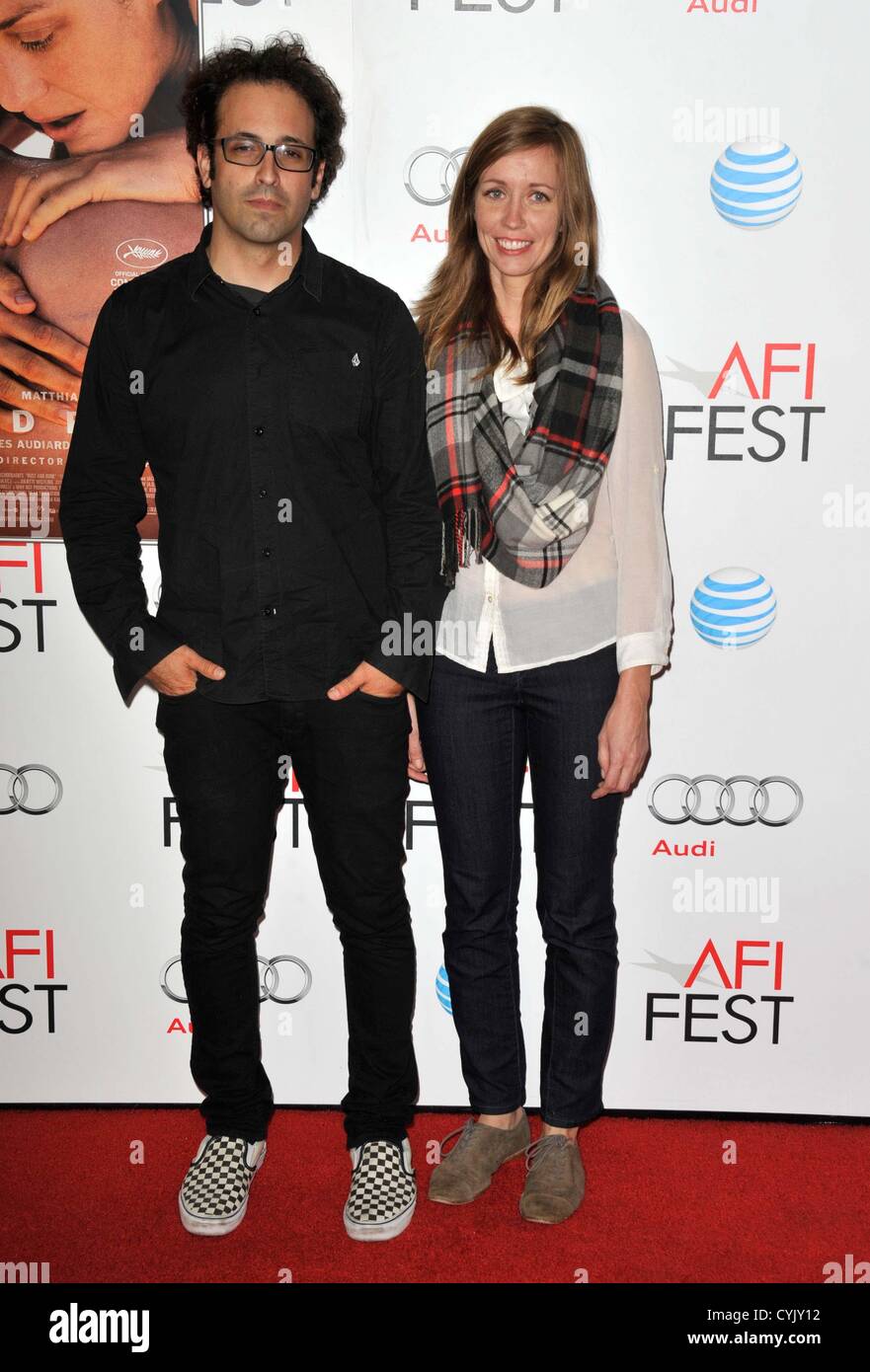 Nov. 5, 2012 - Los Angeles, California, U.S. - Jay Keitel, Kim Sherman ...