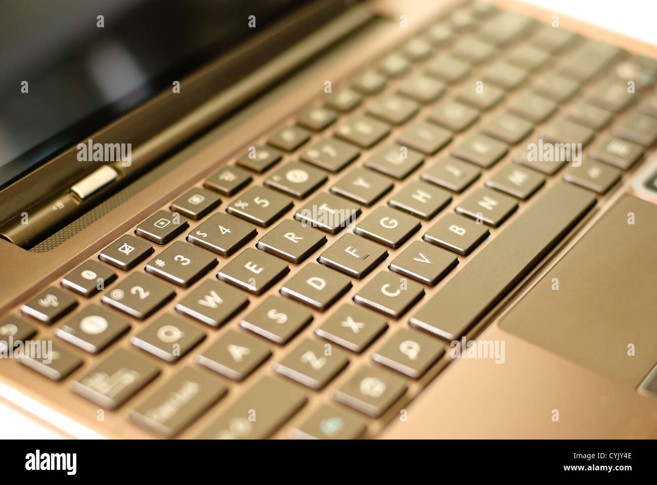 The keypad for a pad. Close-up of a special keyboard for a tablet Stock ...