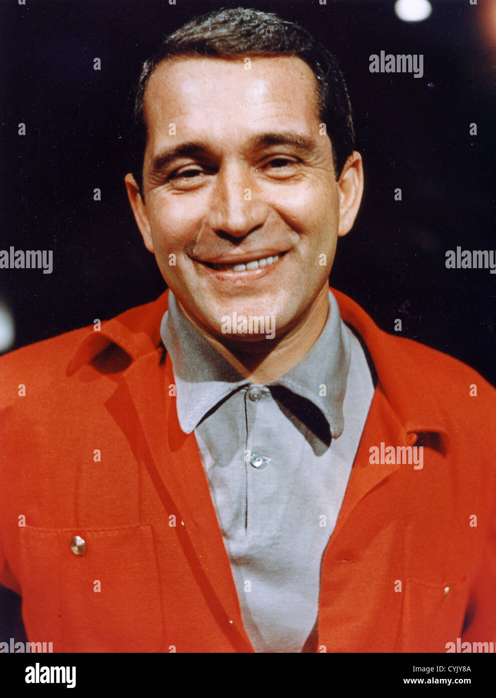 PERRY COMO (1912-2001) US singer and TV personality about 1955 Stock ...