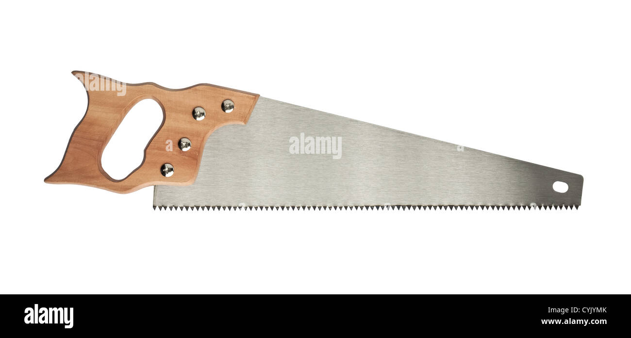 Hand saw for wood work Stock Photo - Alamy