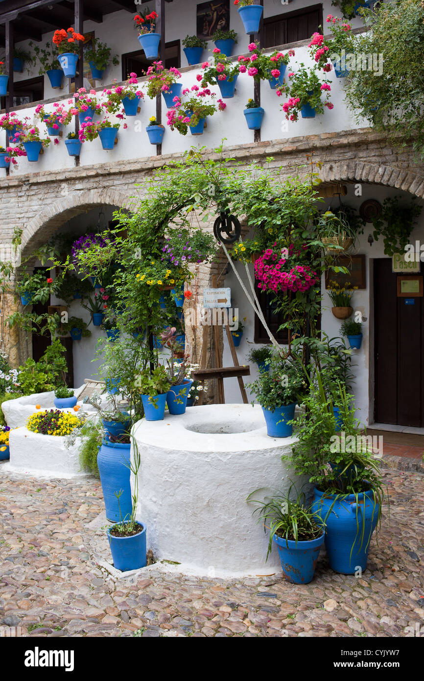 Andalusian courtyard hi-res stock photography and images - Alamy