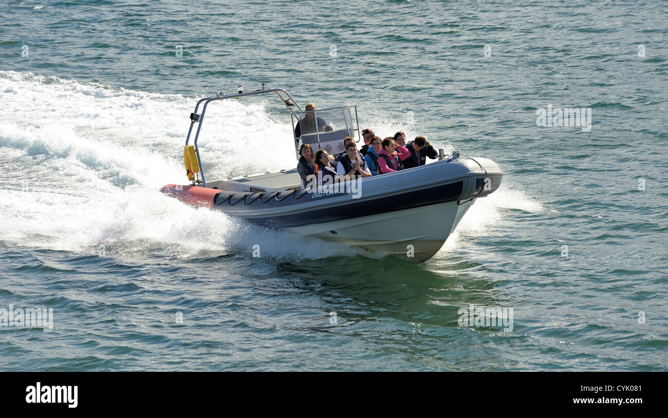 Scarborough speed boat hi-res stock photography and images - Alamy