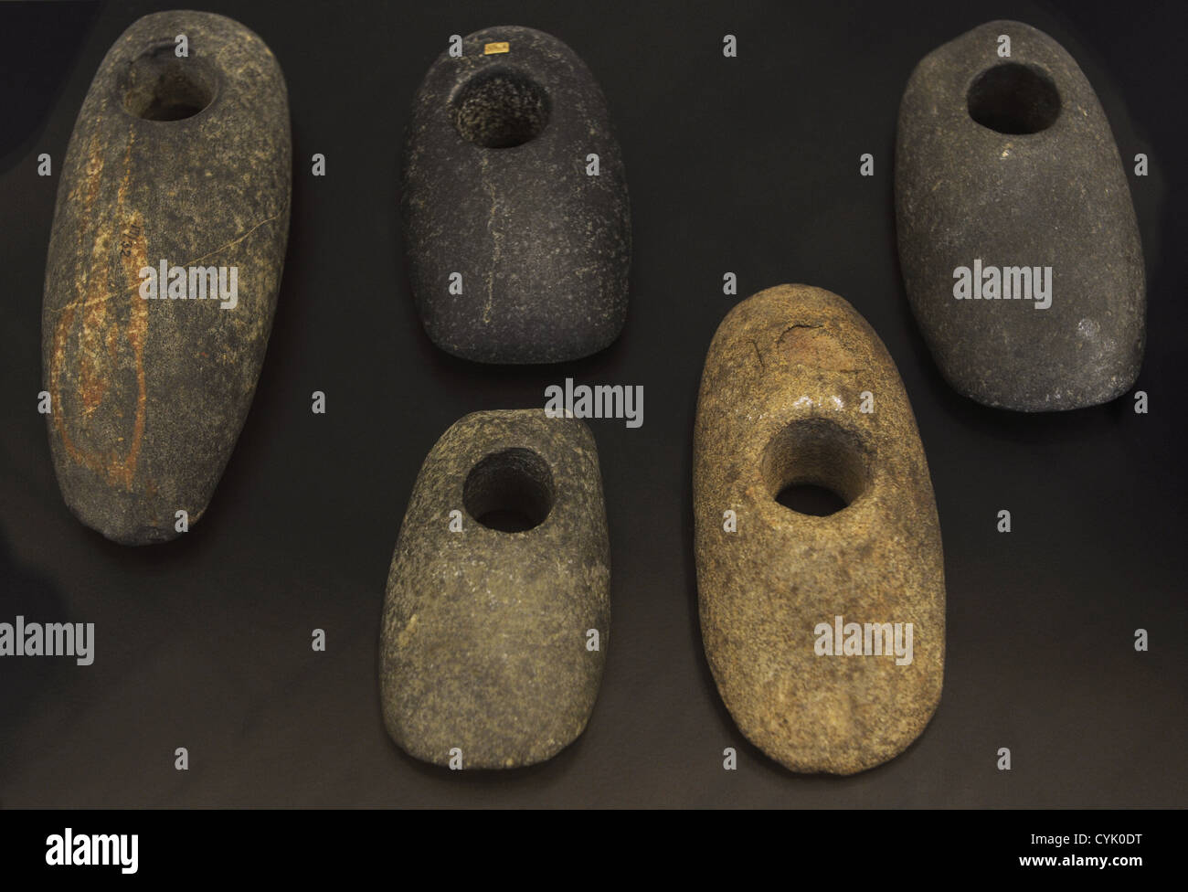 Prehistoric tools from stone age hi-res stock photography and images ...