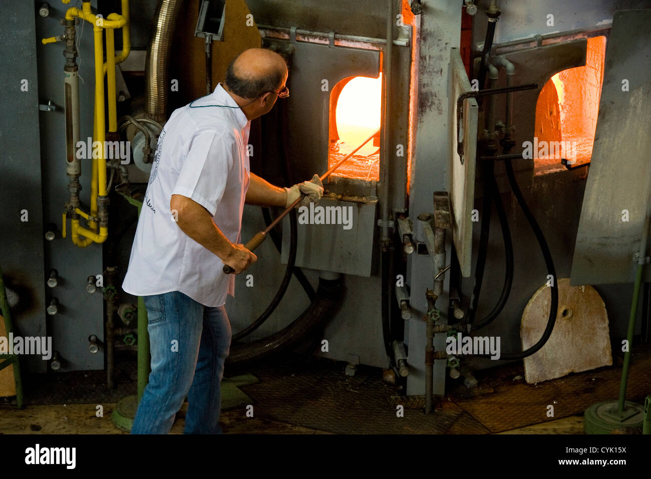 Switzerland, Canton Nidwalden, Hergiswil, Glasi glassware Stock Photo ...