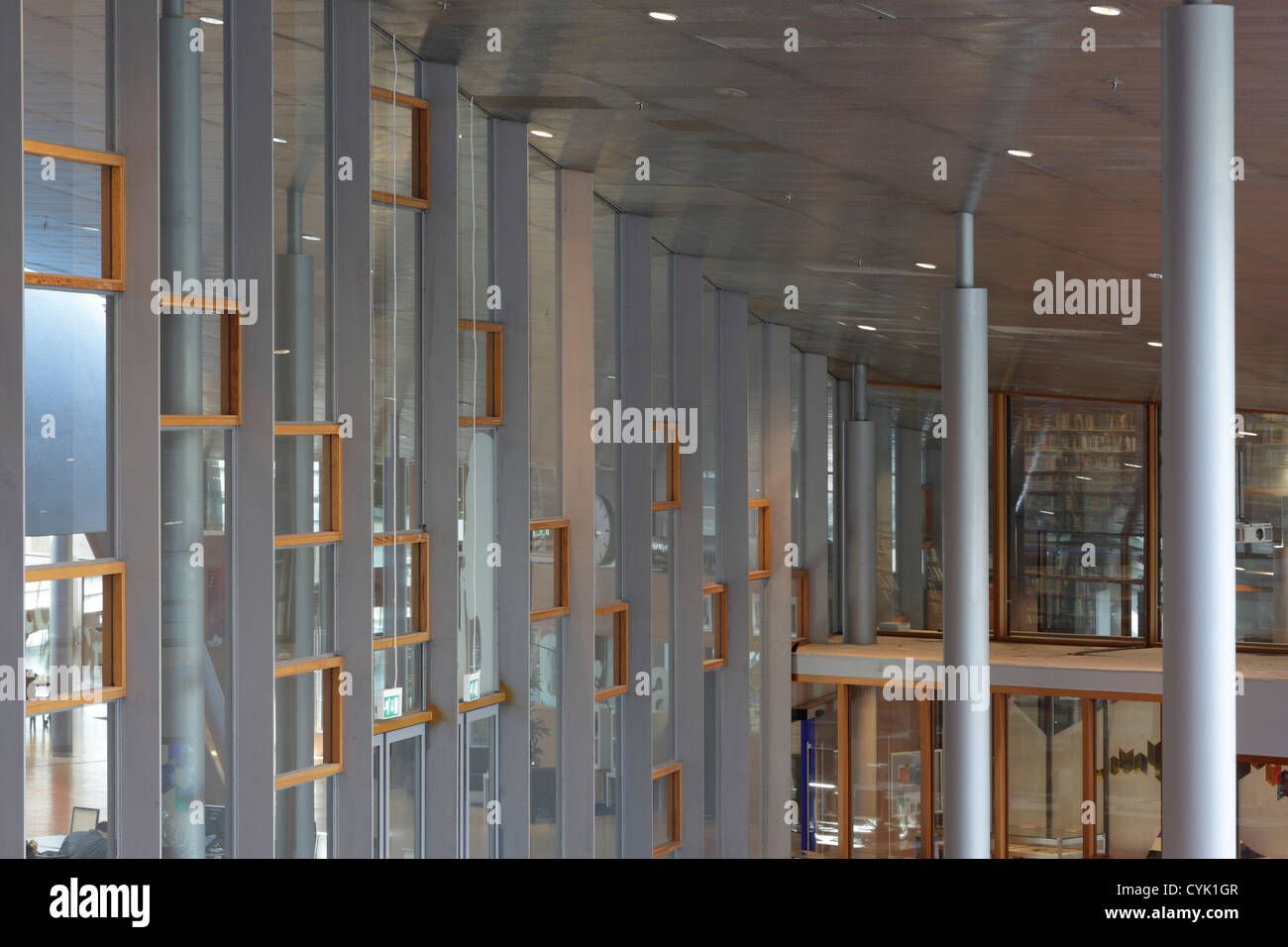 TU Delft Library, Delft, Netherlands. Architect: Mecanoo Architecten ...